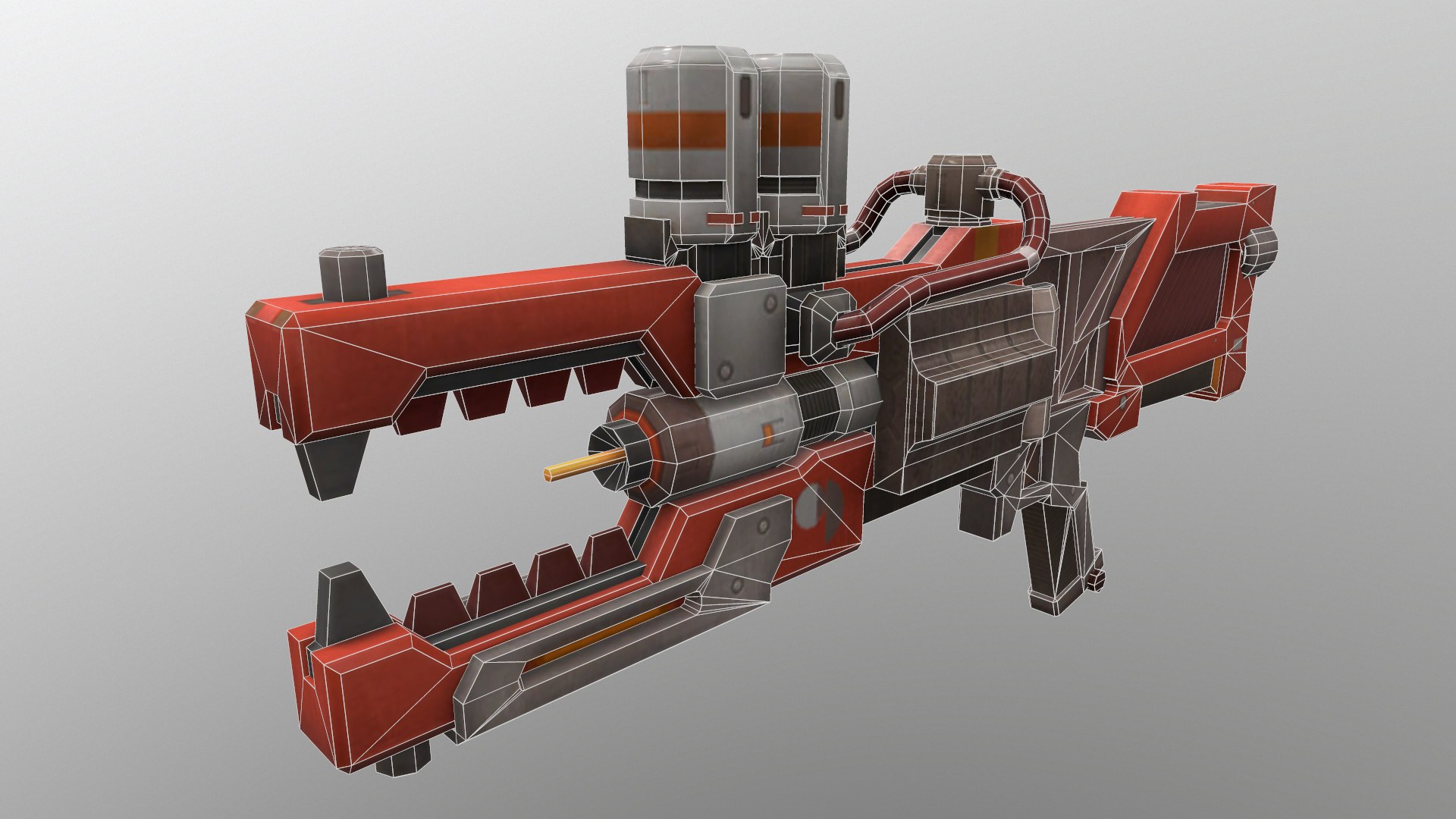 3D Particle Beam Level 2 Model - TurboSquid 2198206