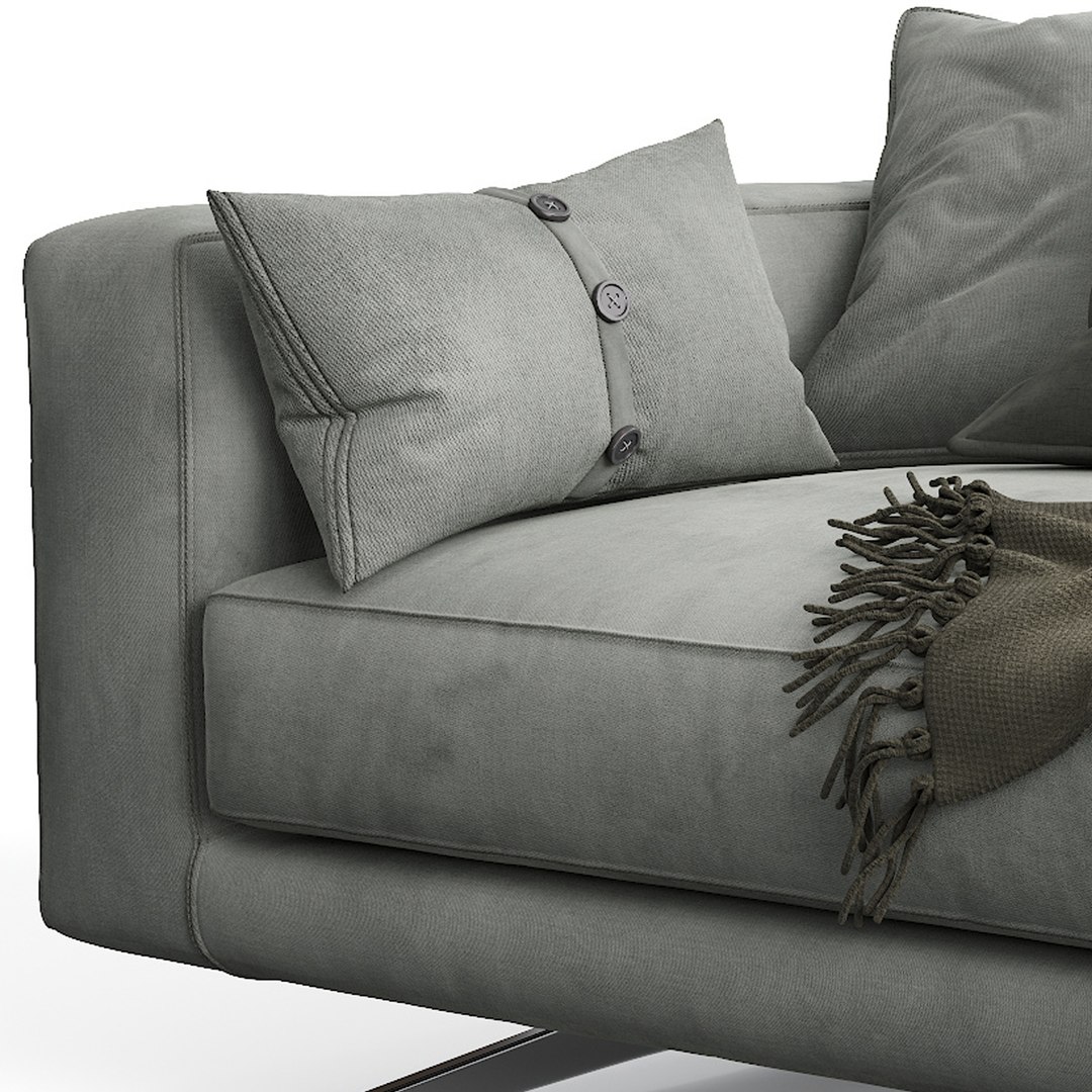3D Flexform Sofa Campiello - TurboSquid 1568141