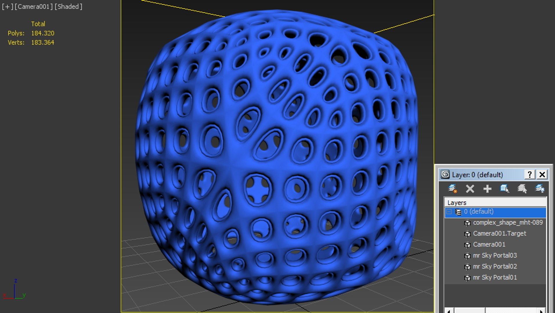 Max Complex Shape