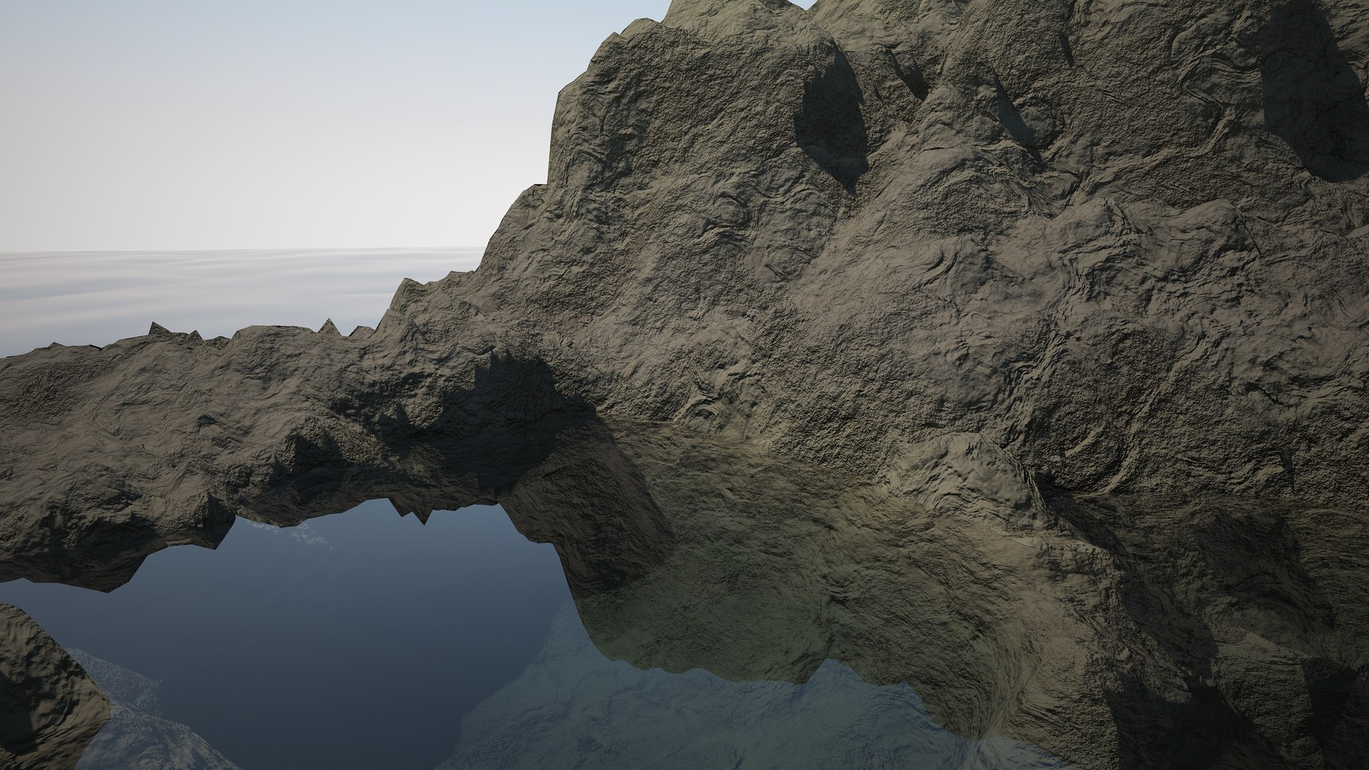 3D Model Simple Island - TurboSquid 1303493