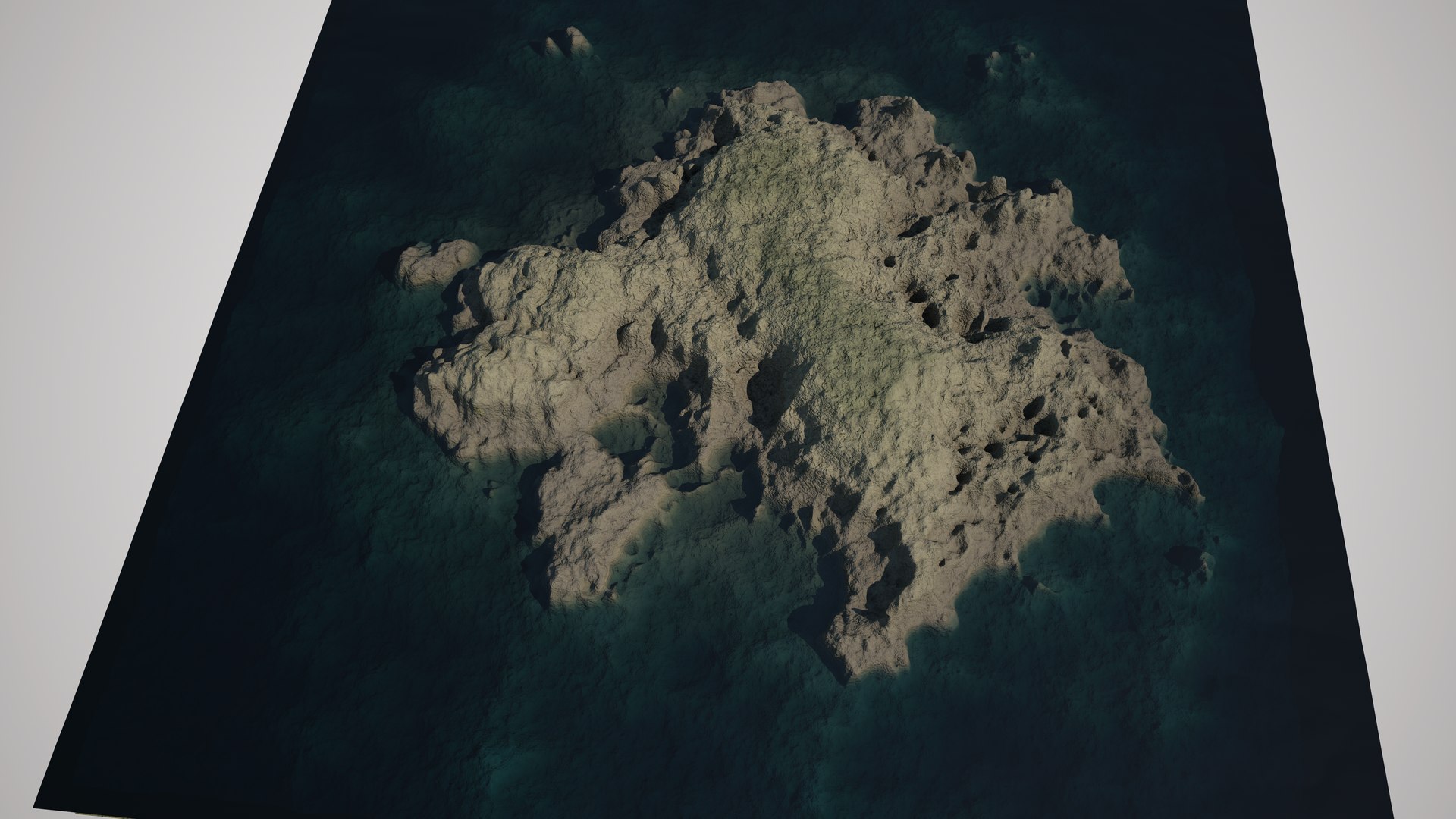 3D Model Simple Island - TurboSquid 1303493