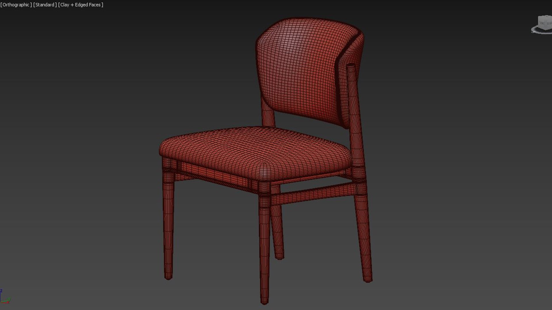 3D Model Four Hands Joren Dining Chair - TurboSquid 2040406