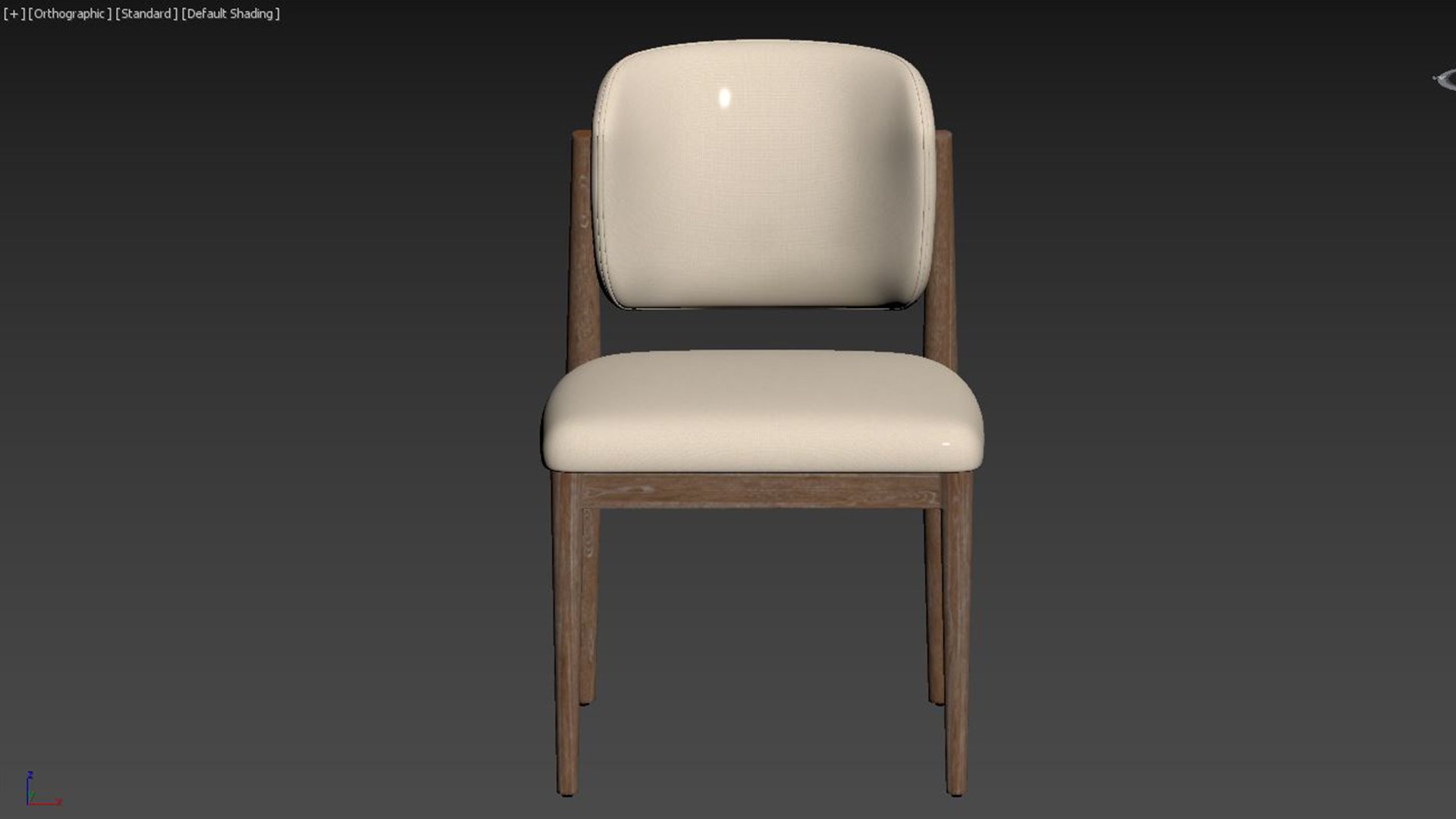 3D Model Four Hands Joren Dining Chair - TurboSquid 2040406