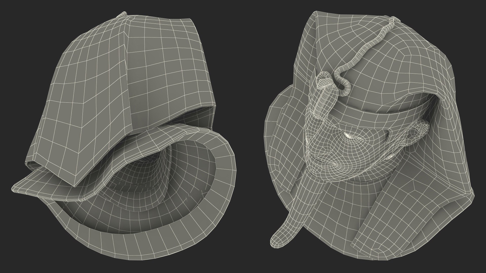 3D Head Of Egyptian Pharaoh Rigged For Cinema 4D - TurboSquid 2092552