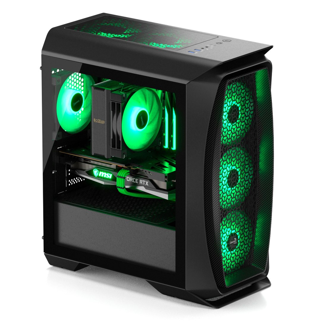 3D Model Gaming PC 11 - TurboSquid 2187016