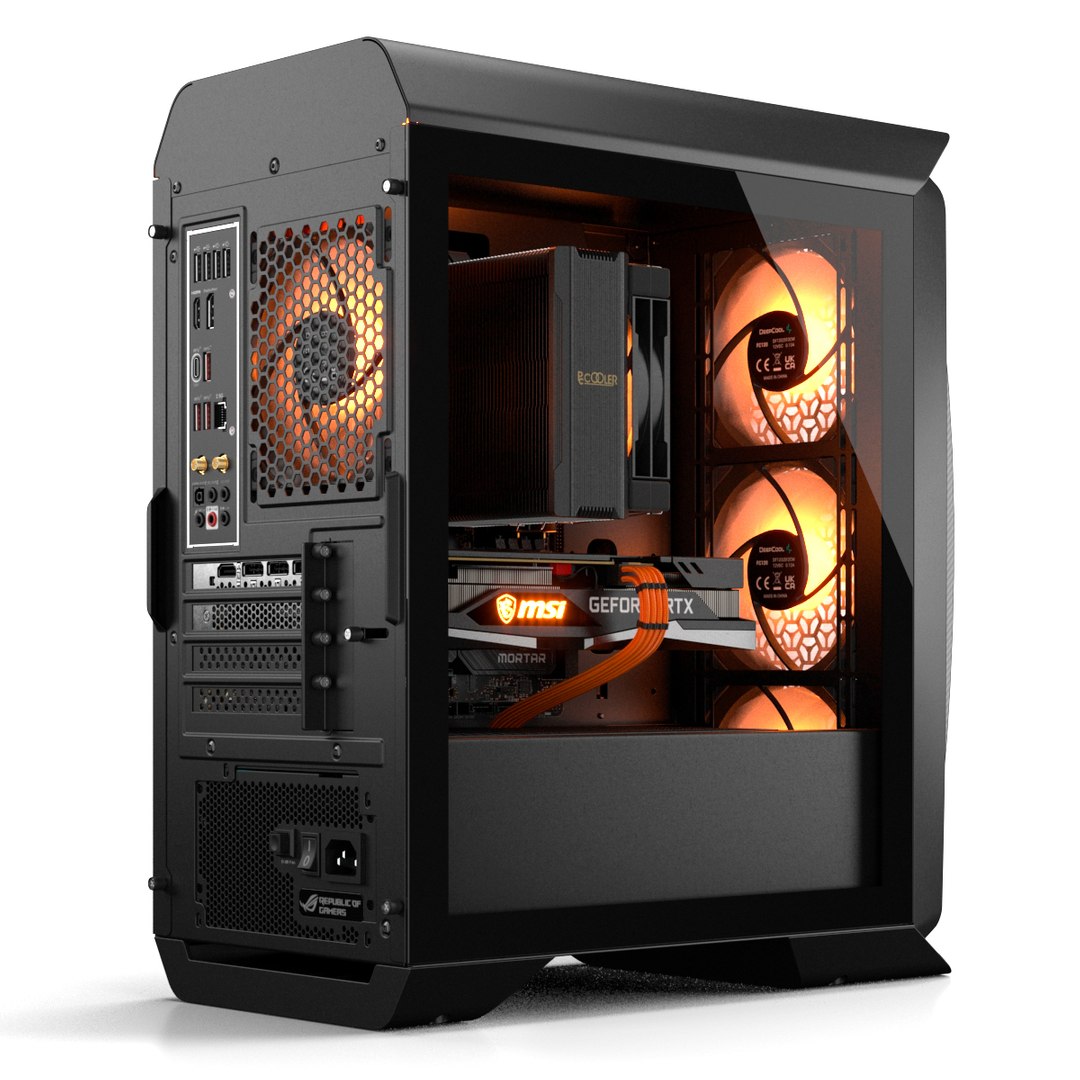 3D Model Gaming PC 11 - TurboSquid 2187016