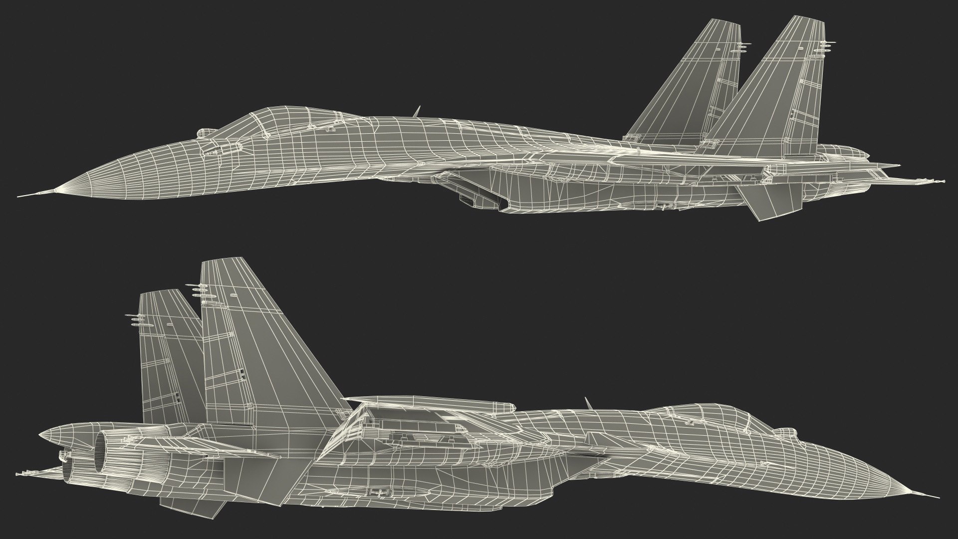 3D Su 33 Air Superiority Fighter Flight model - TurboSquid 1999683