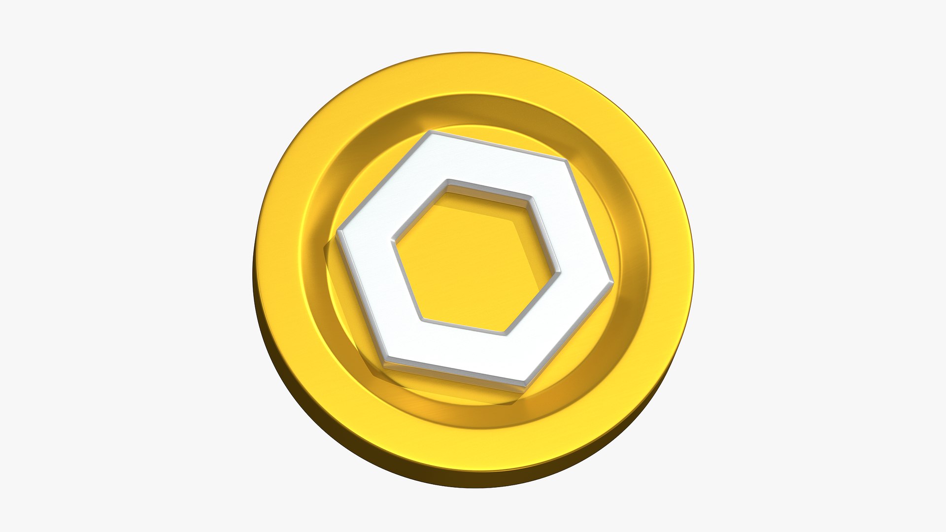 Crypto Coin Chainlink 3D Model - TurboSquid 2164385