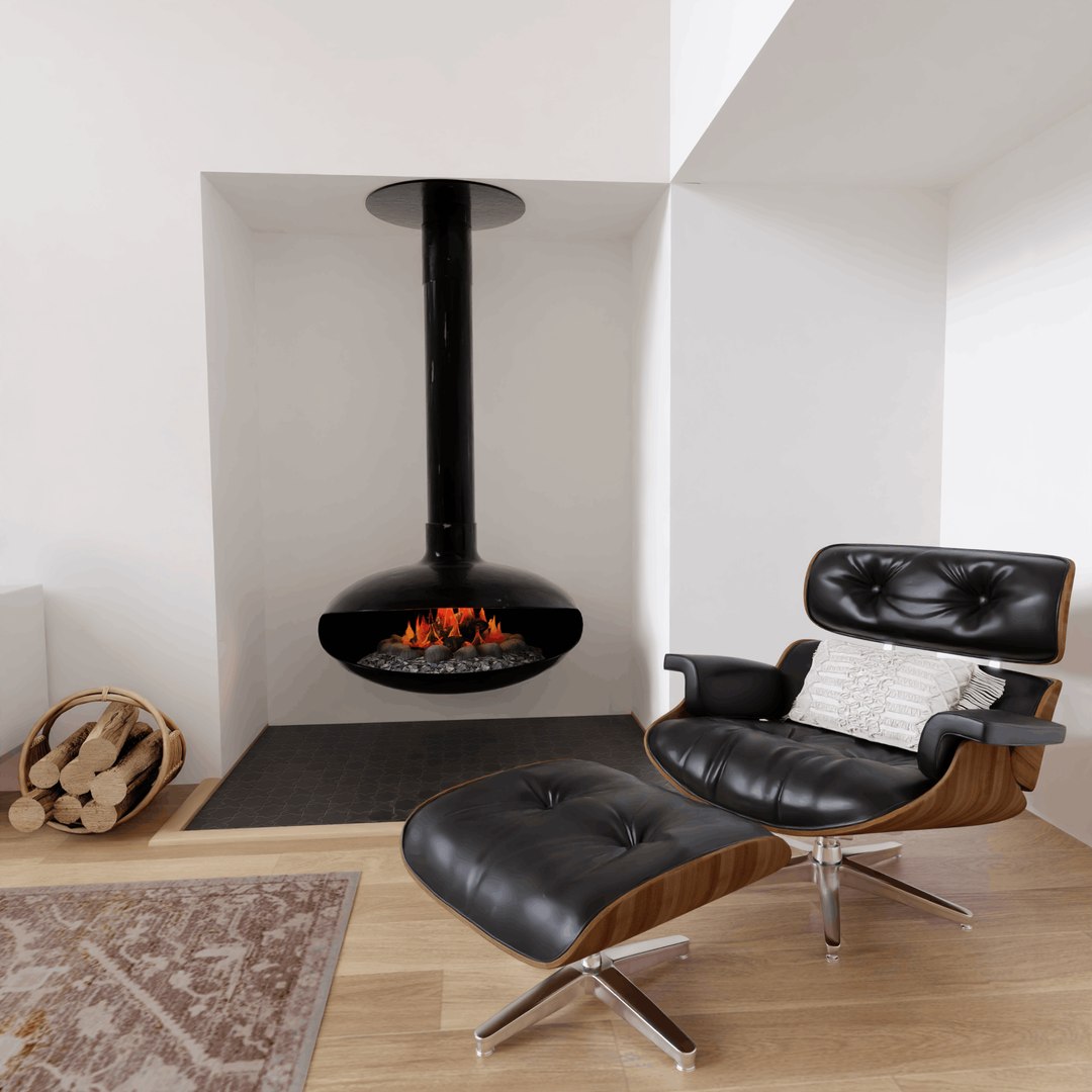 Living Room 6 Blender Scene 3D Model - TurboSquid 2259861
