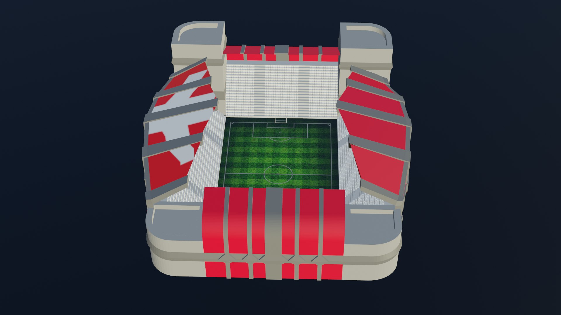 Football Stadium - Switzerland Model - TurboSquid 1882143