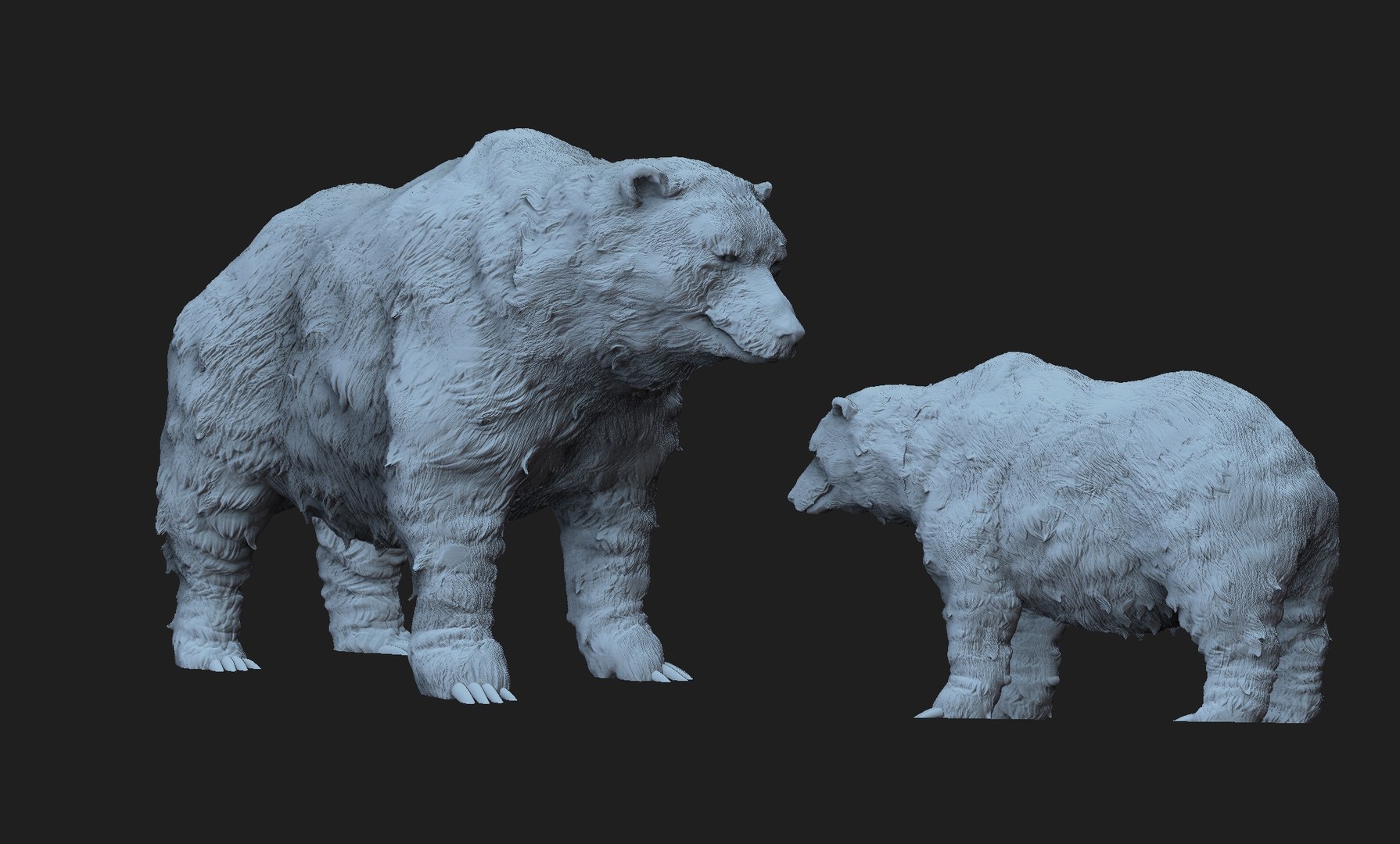 3D Bear - TurboSquid 2139713