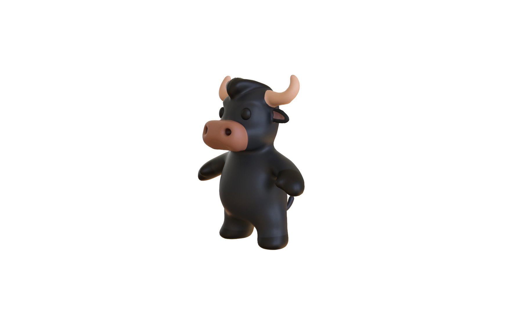Little Animal Baby - Bull Animated 3D Model - TurboSquid 2318944