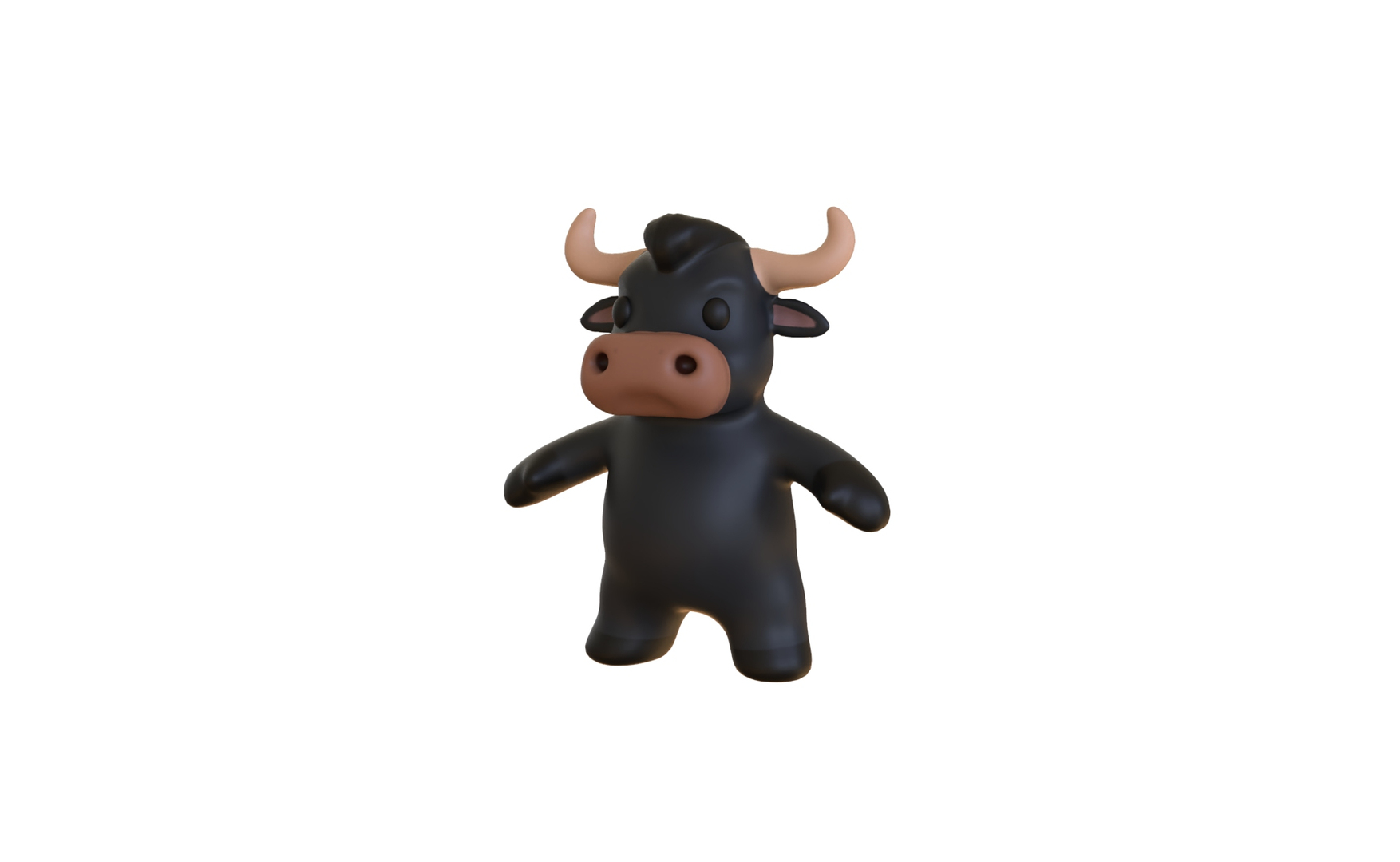 Little Animal Baby - Bull Animated 3D Model - TurboSquid 2318944