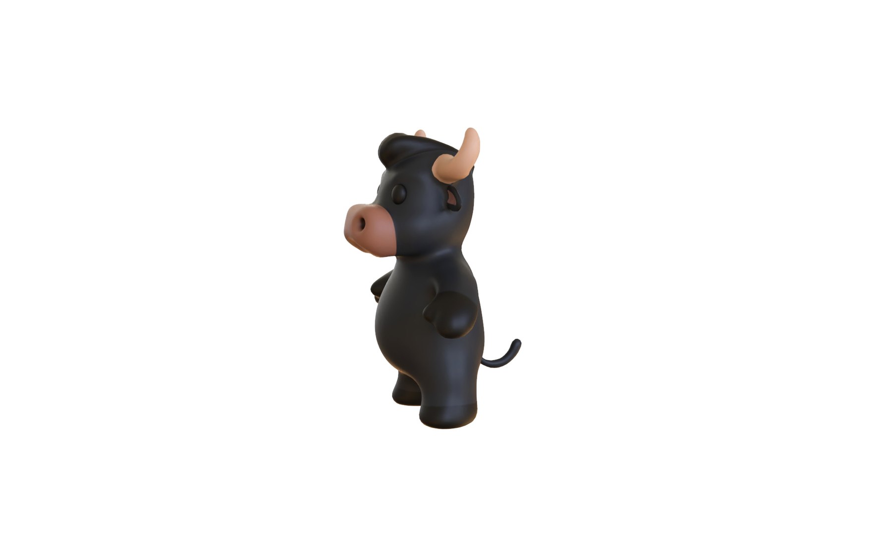 Little Animal Baby - Bull Animated 3D Model - TurboSquid 2318944