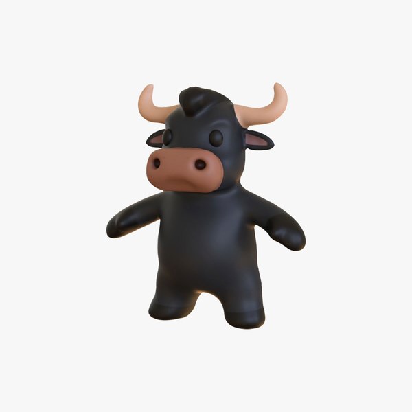 modelo 3d Pequeño animalito bebe - Toro animado - TurboSquid 2318944