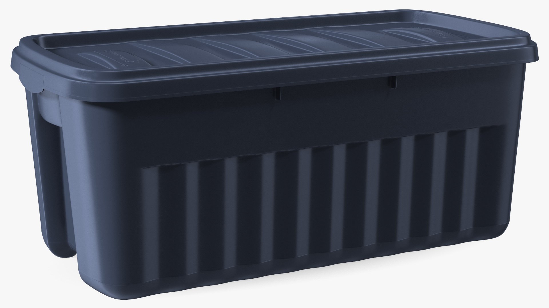 Rubbermaid Roughneck Stackable Storage Bin 50 Gallon 3D Model ...