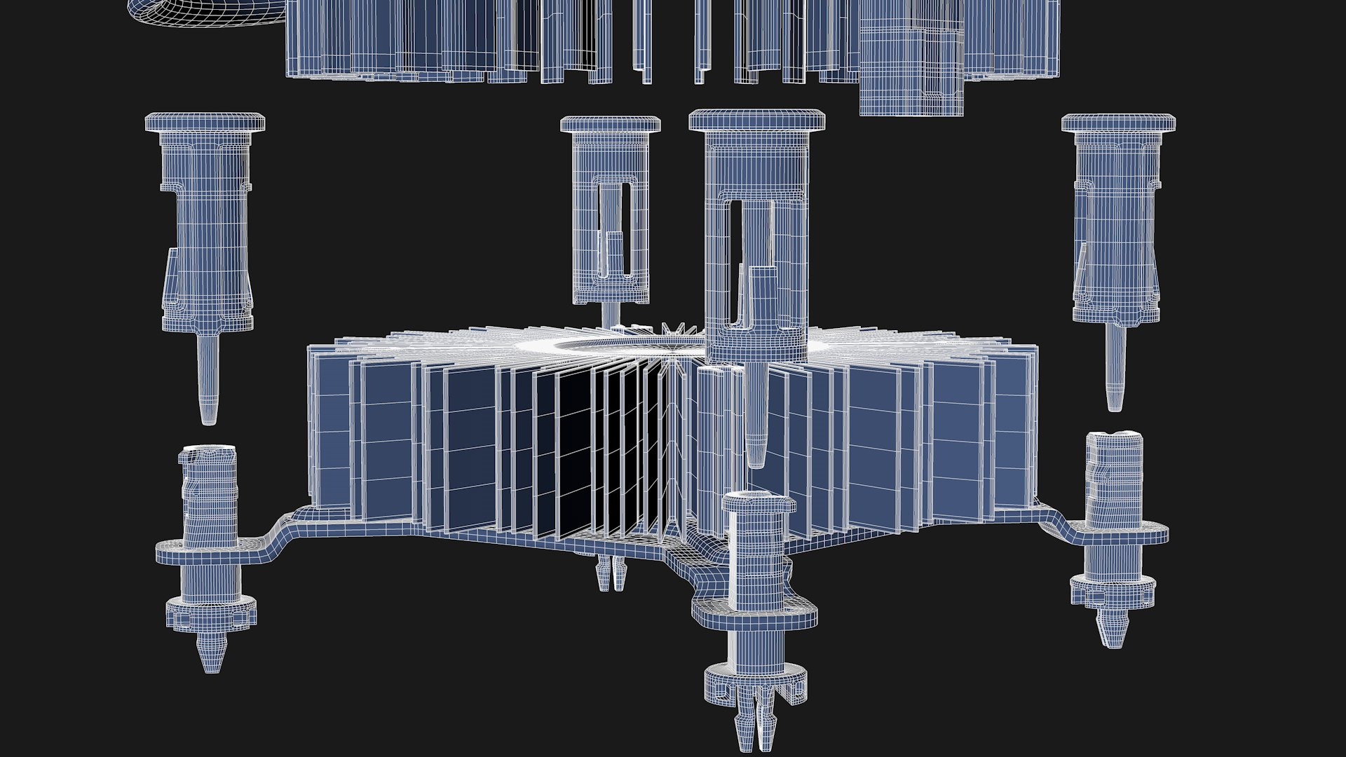 3D CPU Cooler Intel Laminar RM1 - TurboSquid 2226300