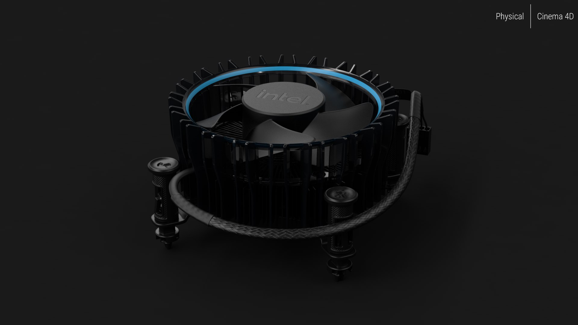 3D CPU Cooler Intel Laminar RM1 - TurboSquid 2226300