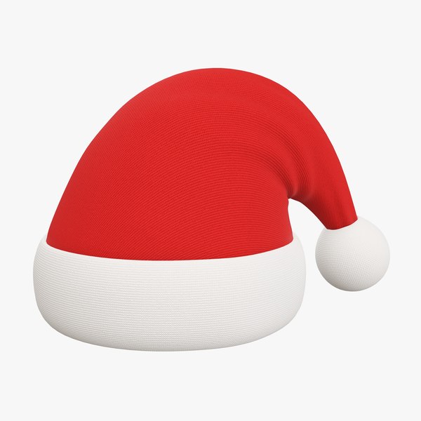 modelo 3d Gorro de Navidad de Santa Claus 01 - TurboSquid 1645151
