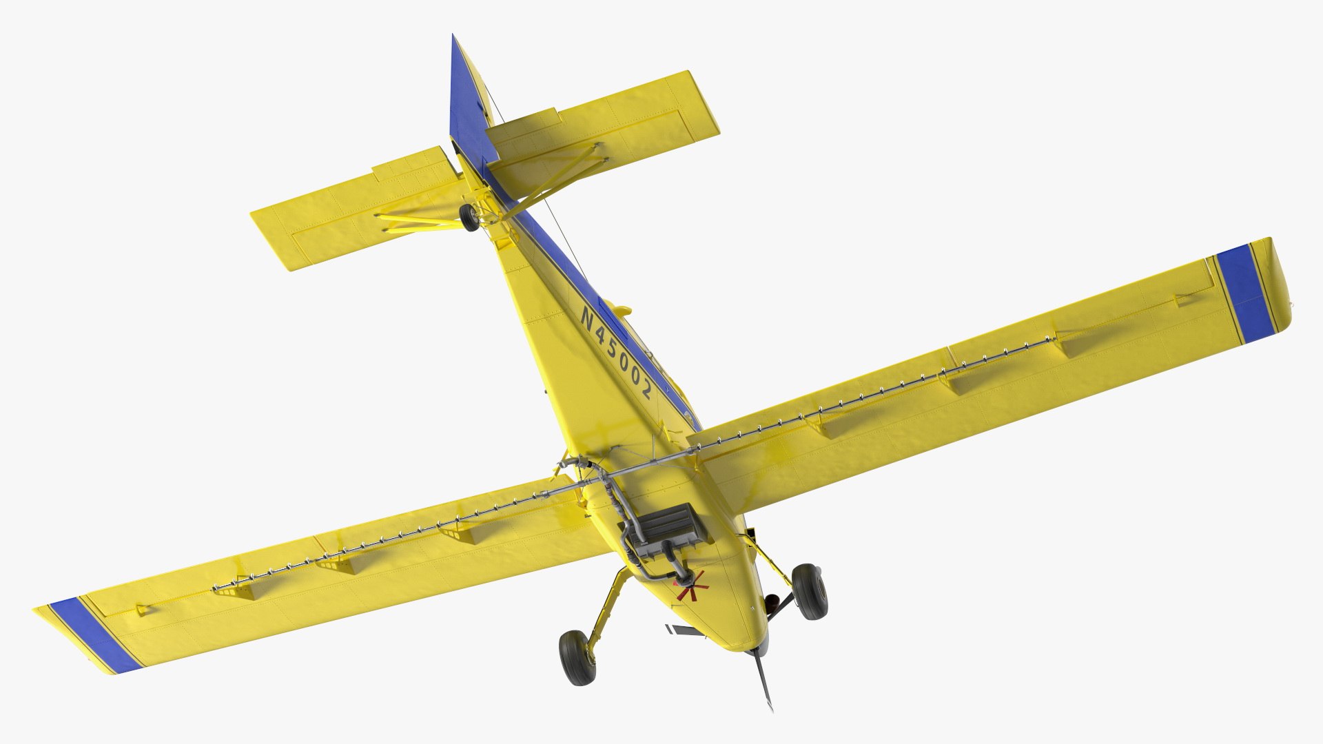 Plane Air Tractor AT 502B Simple Interior Rigged for Maya 3D model ...