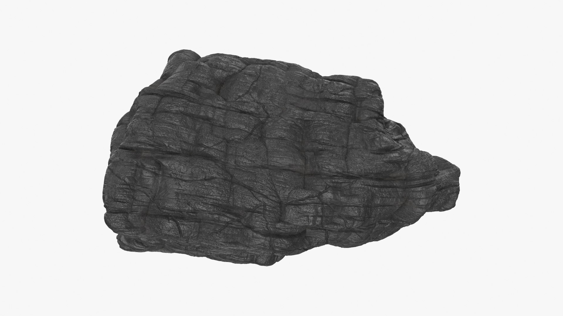 3D Burnt Log 01 Model - TurboSquid 2149211