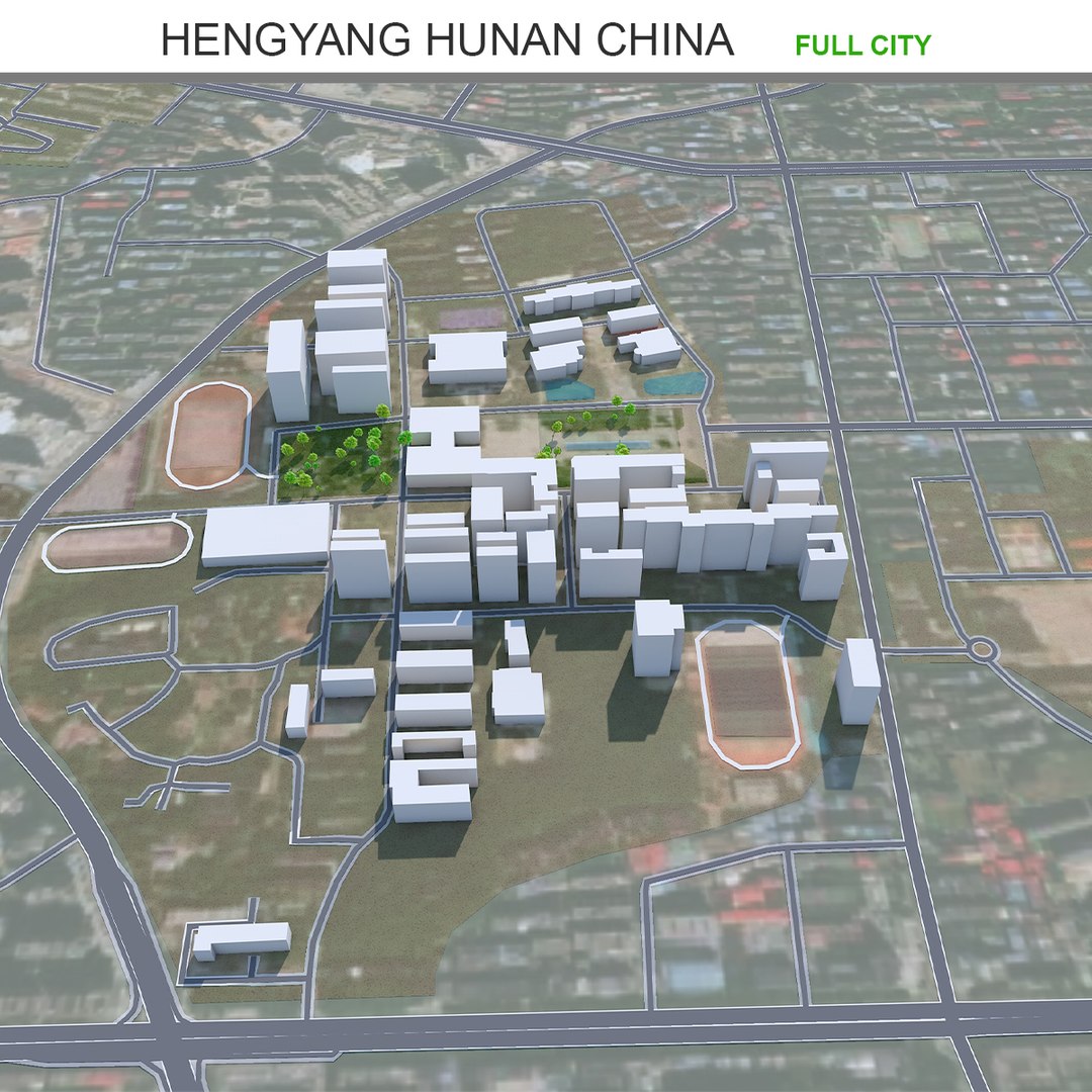 Free Hengyang Hunan China 3D - TurboSquid 2090191