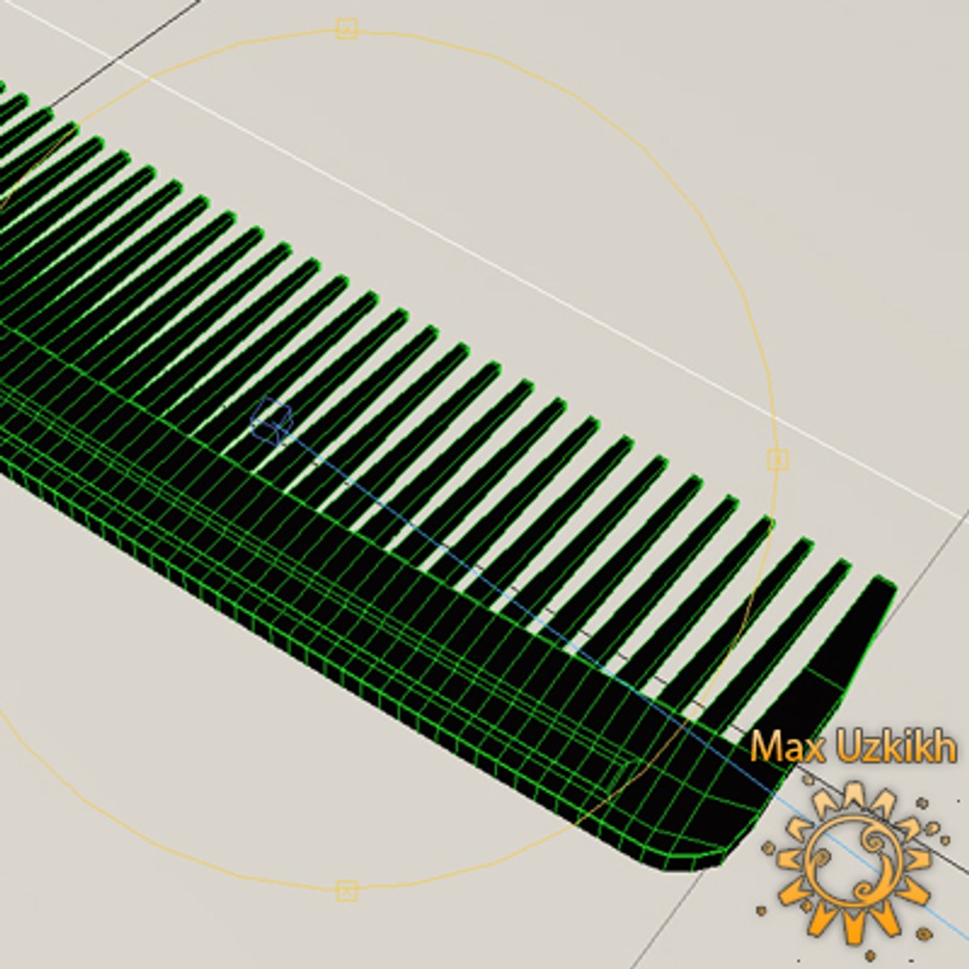 Free Comb 3d Model
