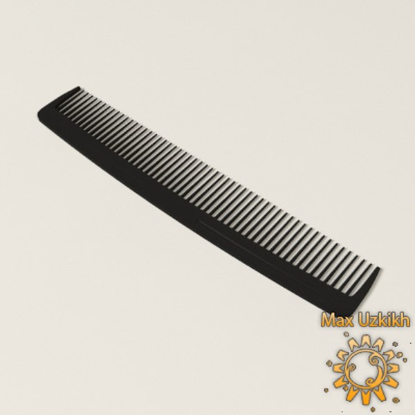 free comb 3d model