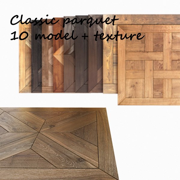 classic modular flooring 3d max