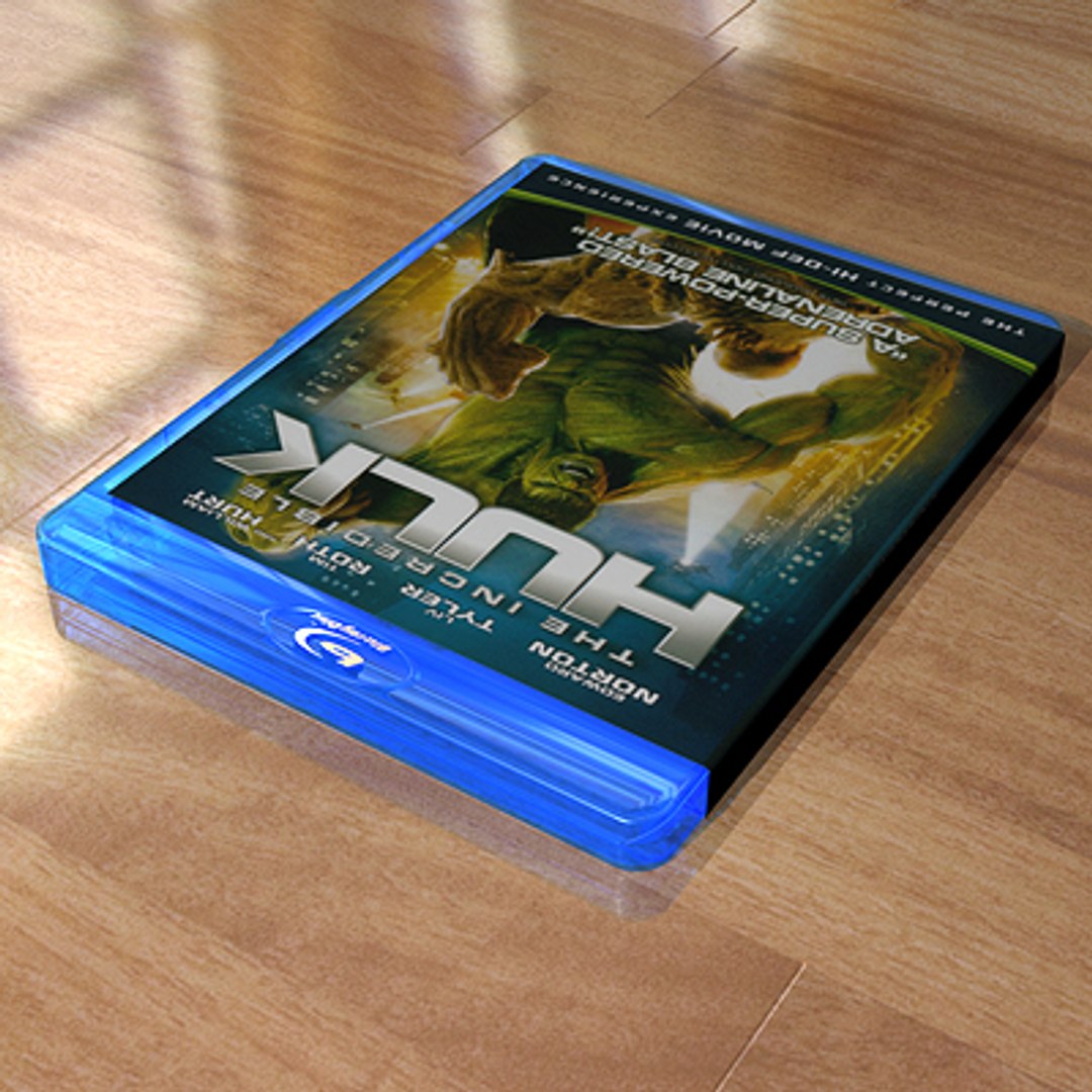 3d Blu-ray Disc Cover