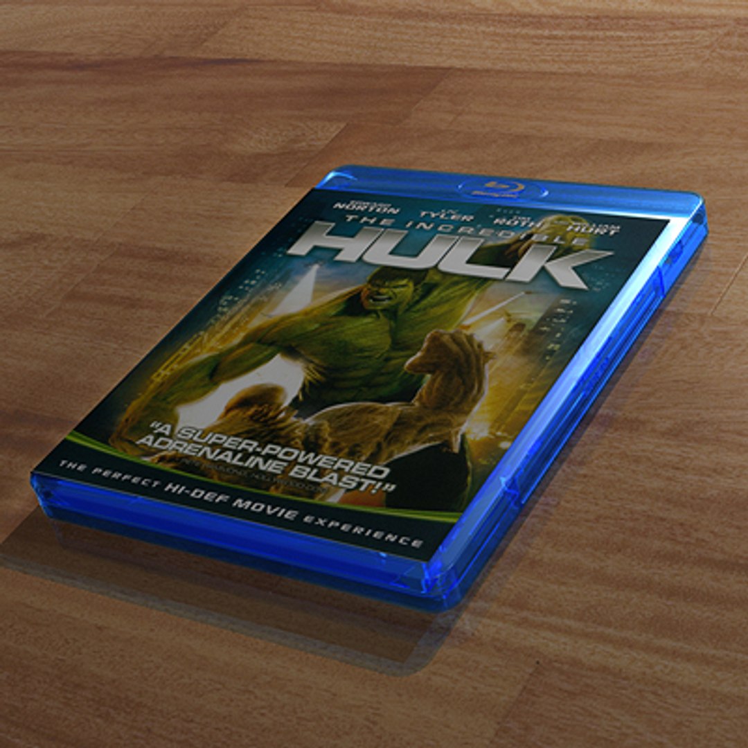 3d Blu-ray Disc Cover