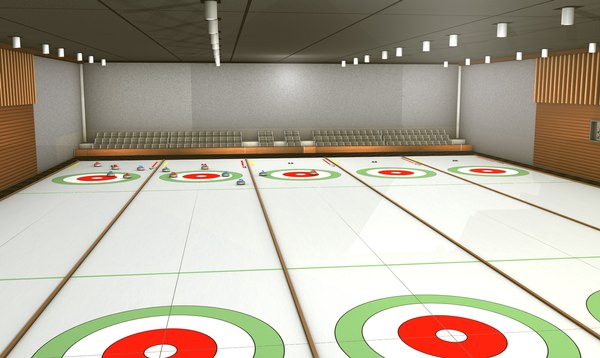 3d model curling stadium club