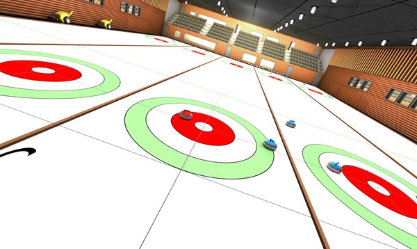 3d model curling stadium club