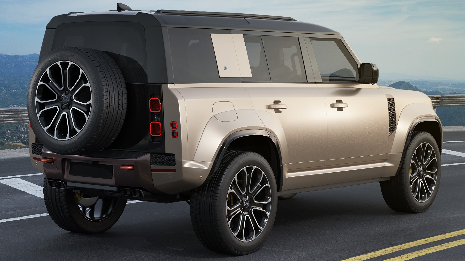 3D Land Rover Defender 110 OCTA 2025 - TurboSquid 2282098