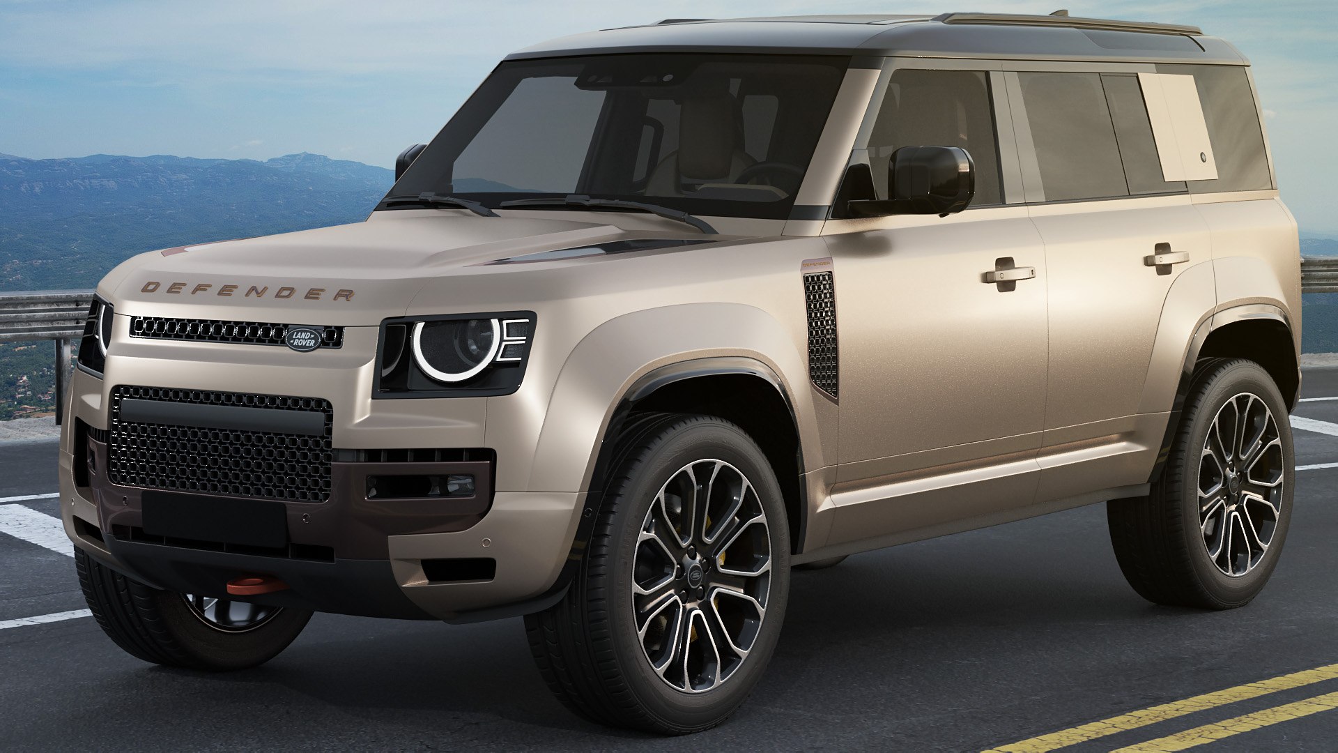 3D Land Rover Defender 110 OCTA 2025 - TurboSquid 2282098