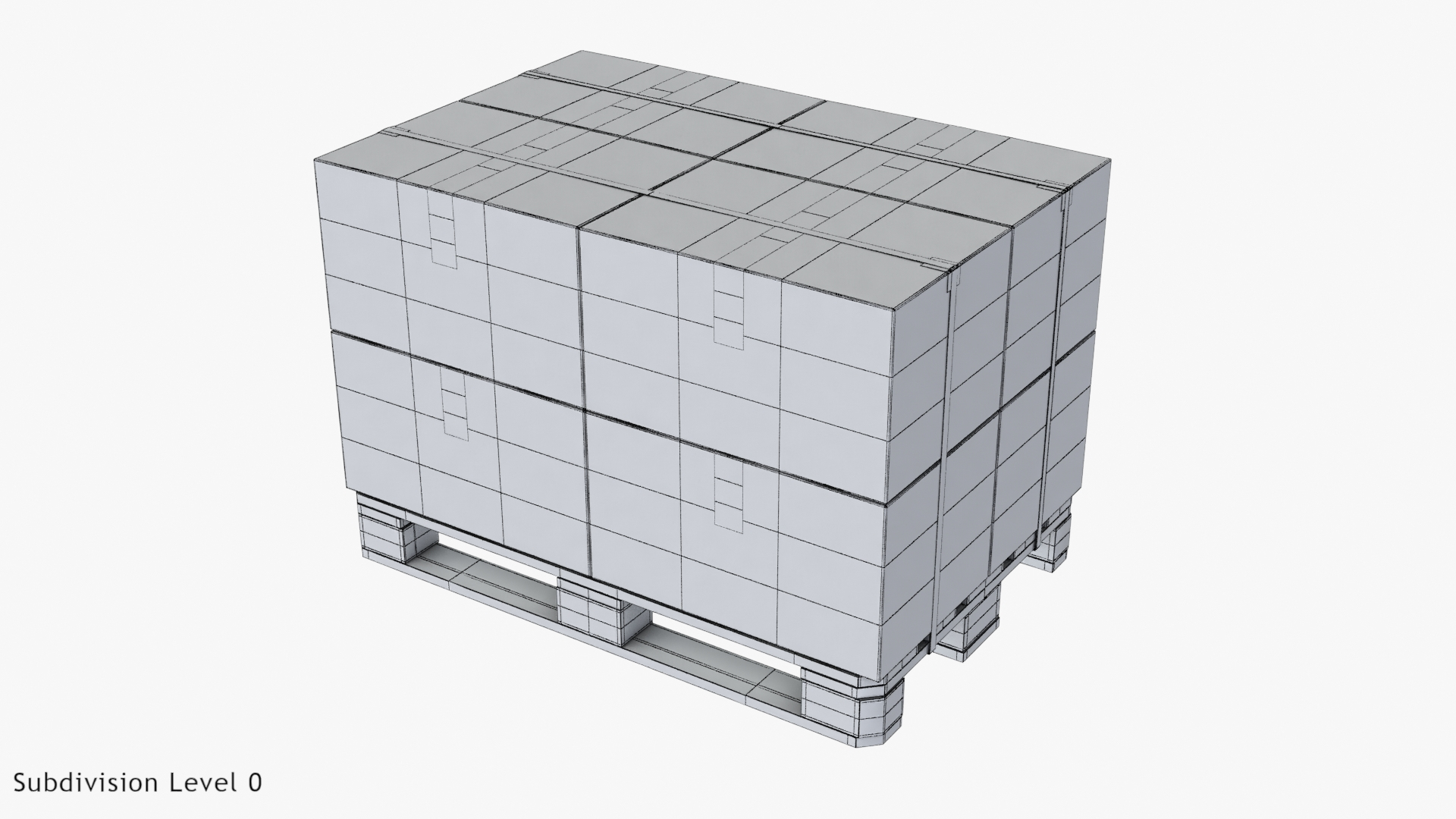 3D Model Pallet Boxes - TurboSquid 1587727