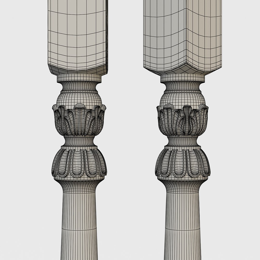 3D Baluster Classic - TurboSquid 1484247