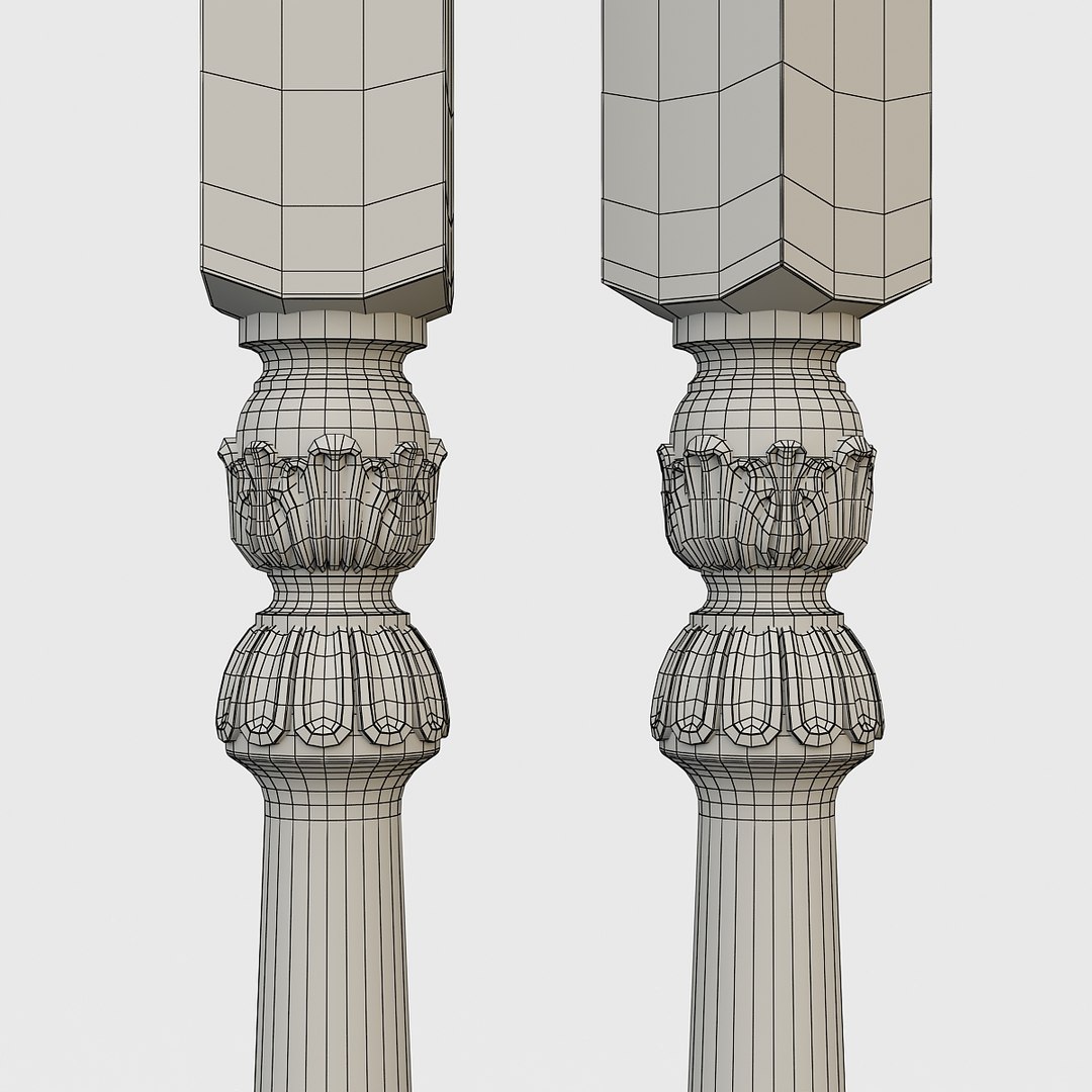 3D Baluster Classic - TurboSquid 1484247