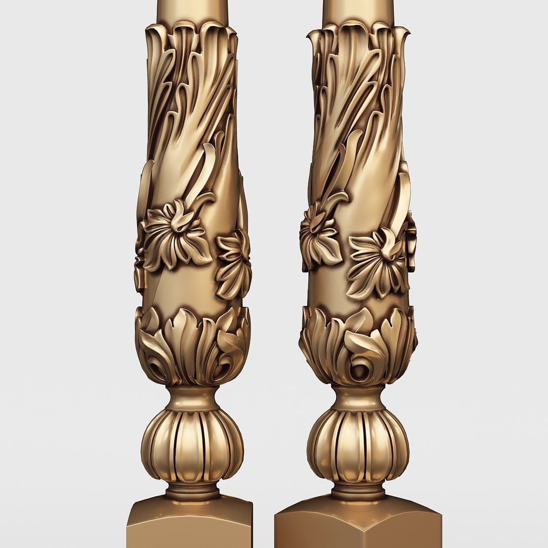 3D Baluster Classic - TurboSquid 1484247