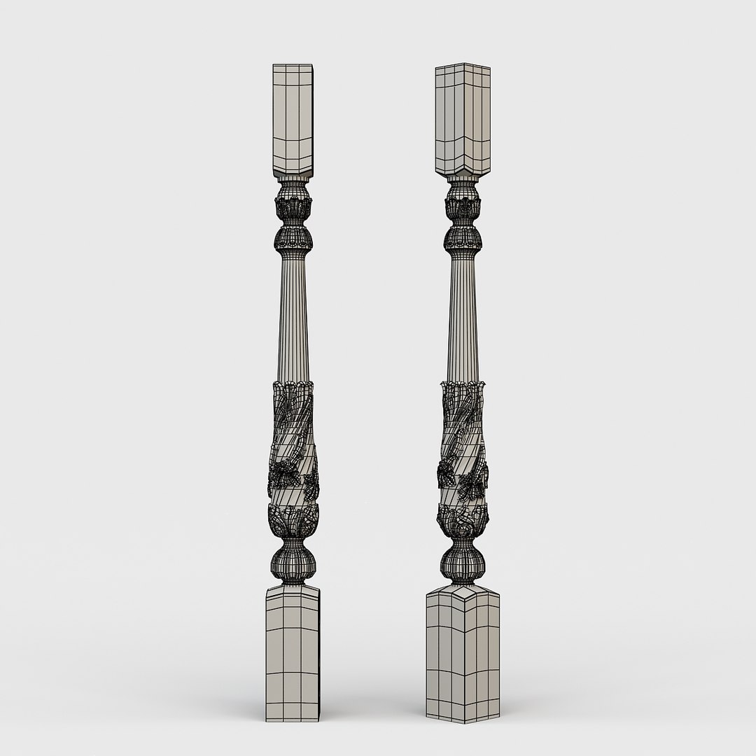 3D Baluster Classic - TurboSquid 1484247