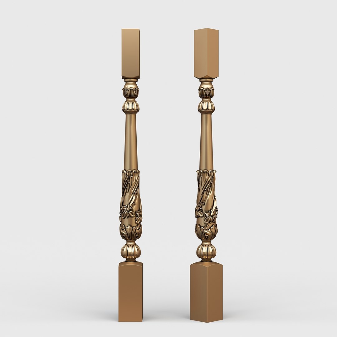 3D Baluster Classic - TurboSquid 1484247