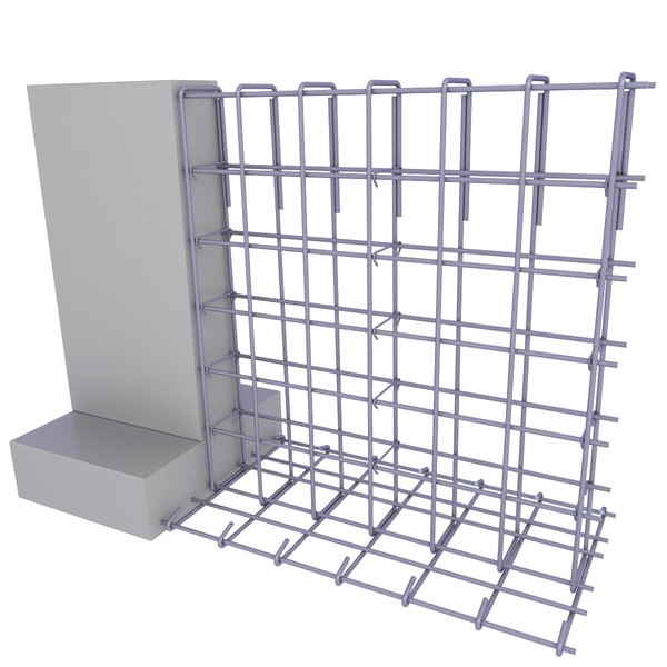 Reinforcement Footing 103Dモデル - TurboSquid 2096968