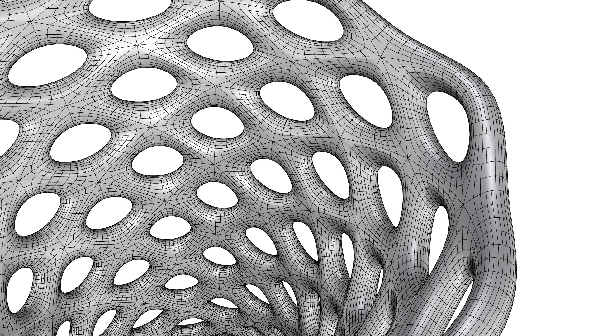 3D Silver Skinny Vase Skeleton Model - TurboSquid 2184018