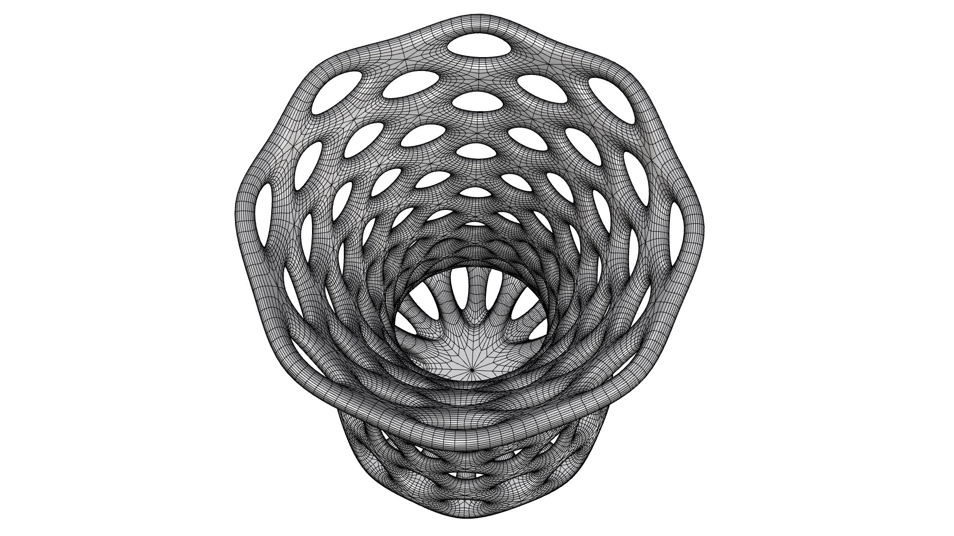 3D Silver Skinny Vase Skeleton Model - TurboSquid 2184018