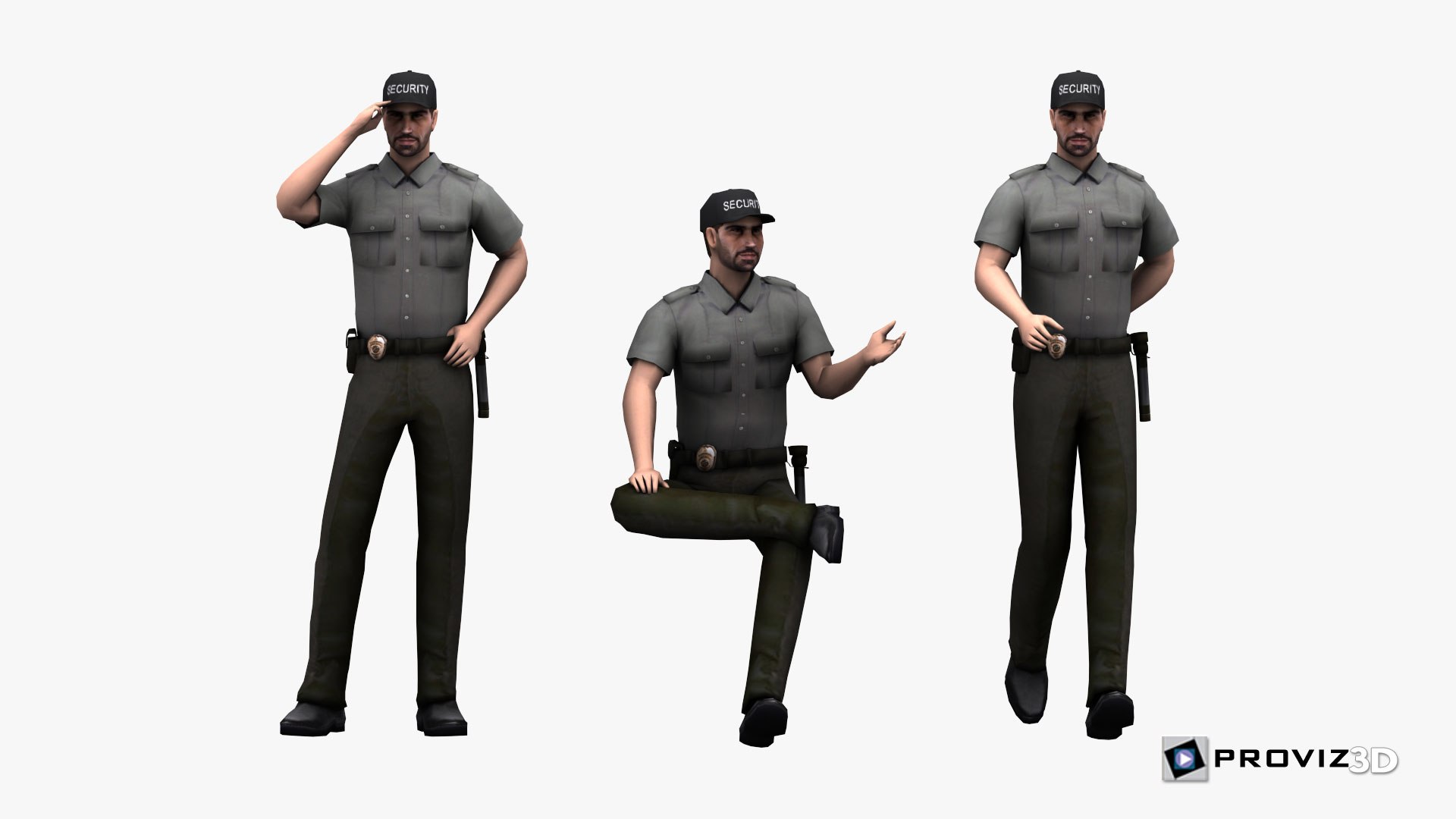 People: Security People 3d Max