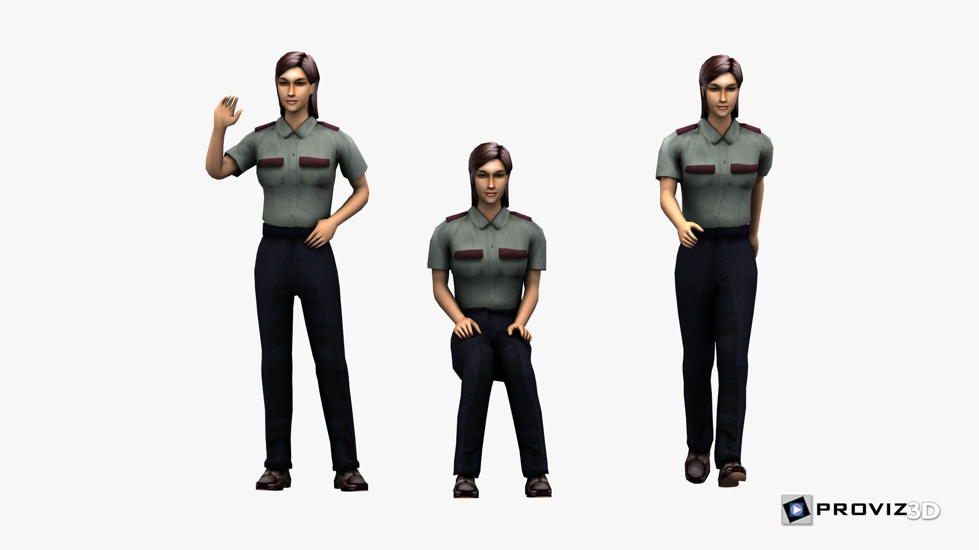 People: Security People 3d Max
