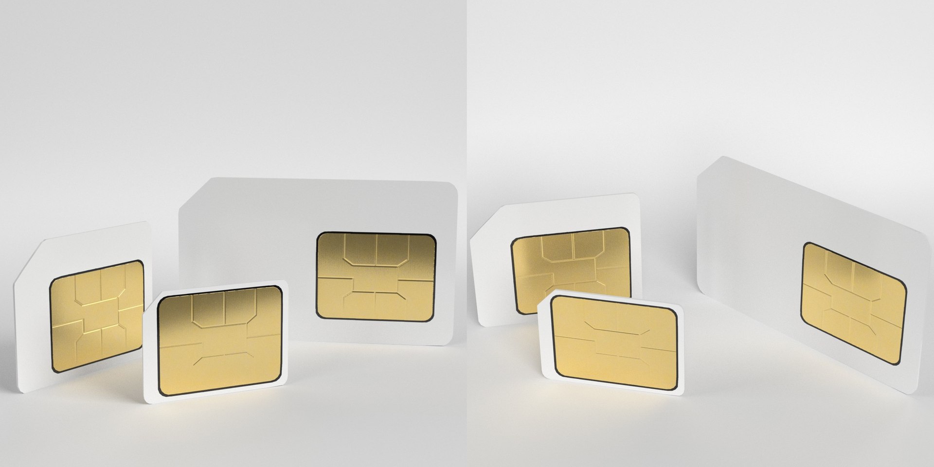 3D Sim Cards Ar - TurboSquid 1274565