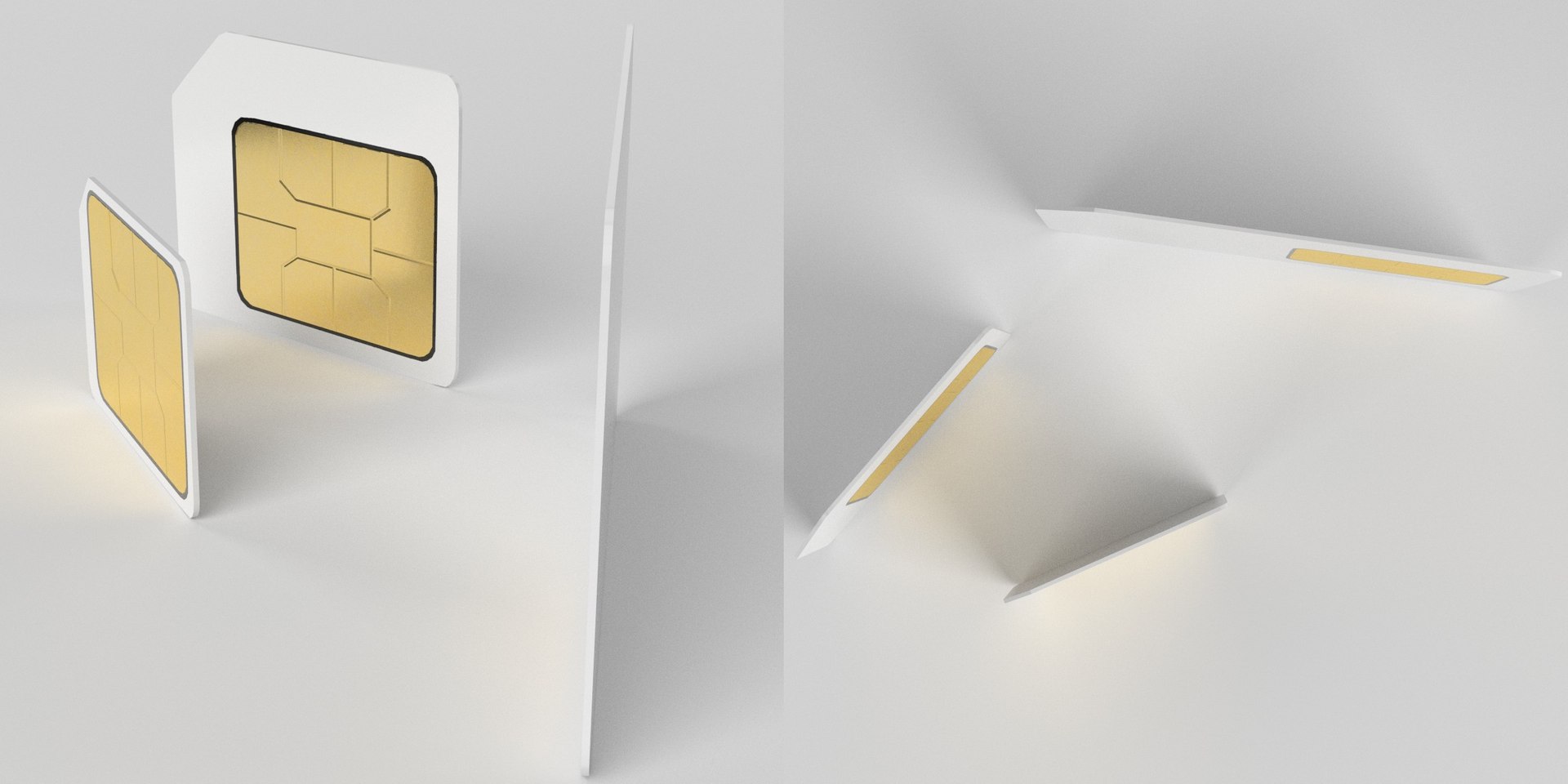 3D Sim Cards Ar - TurboSquid 1274565