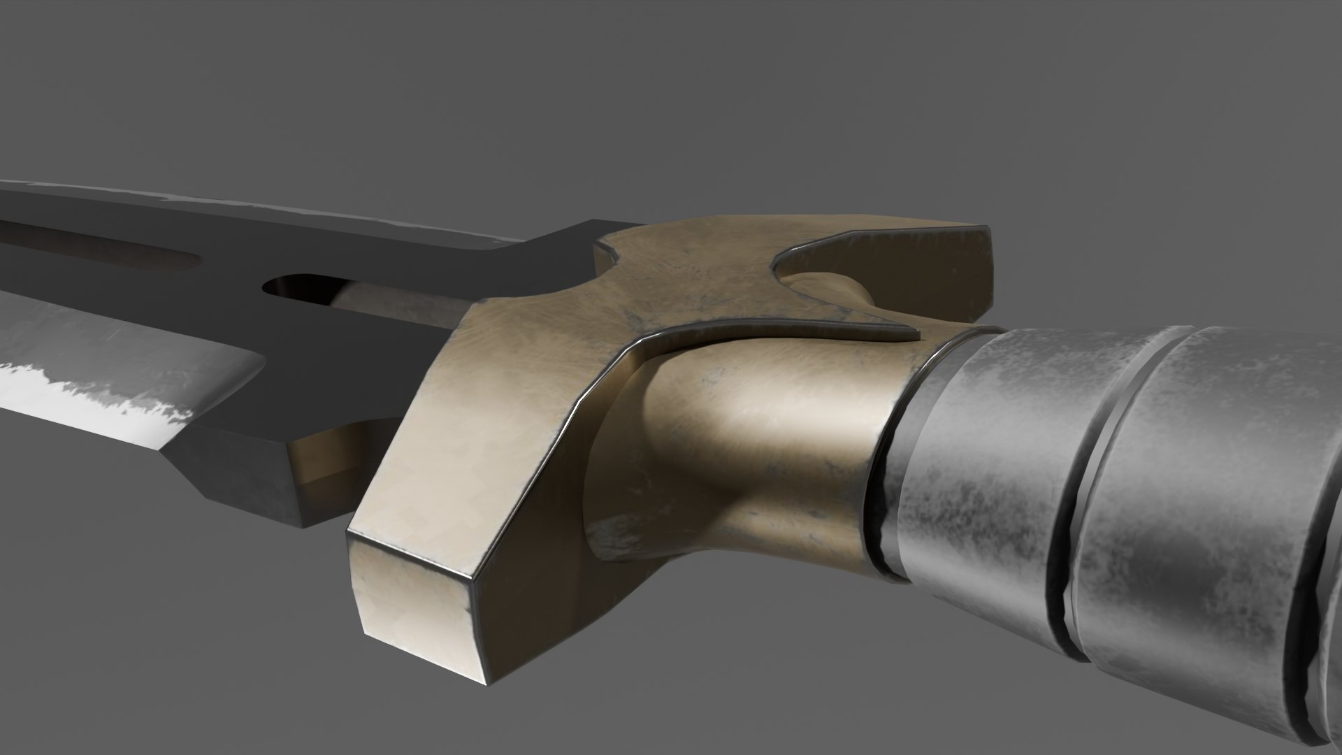 Split Blade Knife 3D Model - TurboSquid 2303273