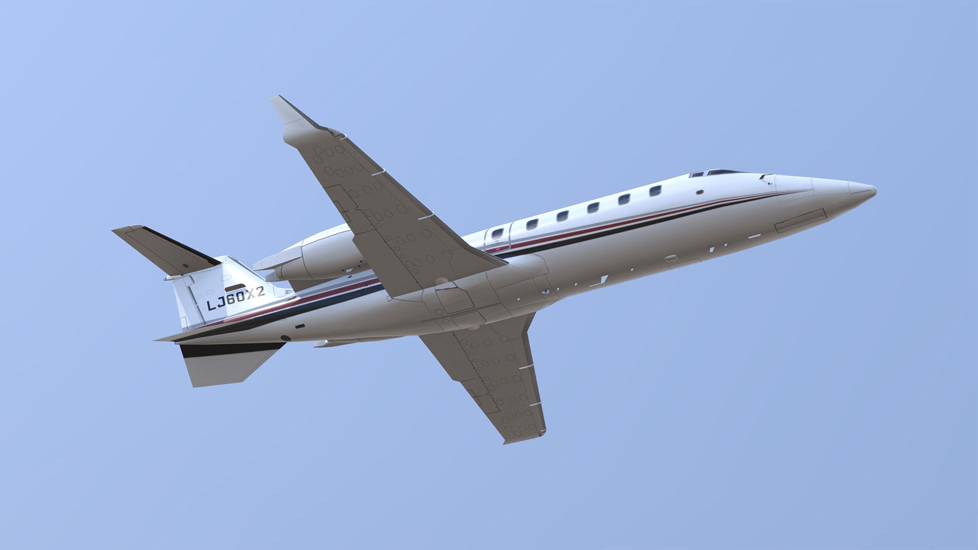3D Bombardier Learjet 60 - TurboSquid 2217972